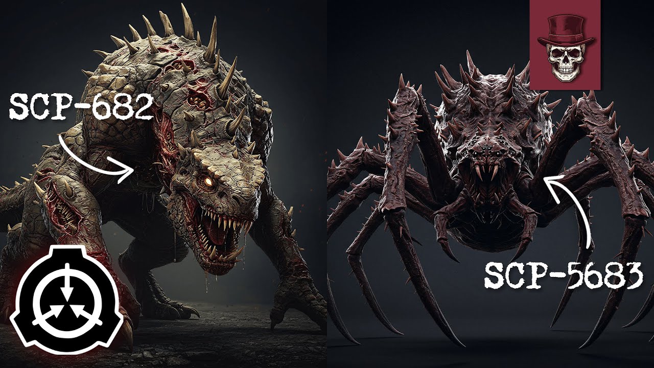 THE UNKILLABLE MONSTERS | Terrifying Encounters with SCP-682 and SCP ...