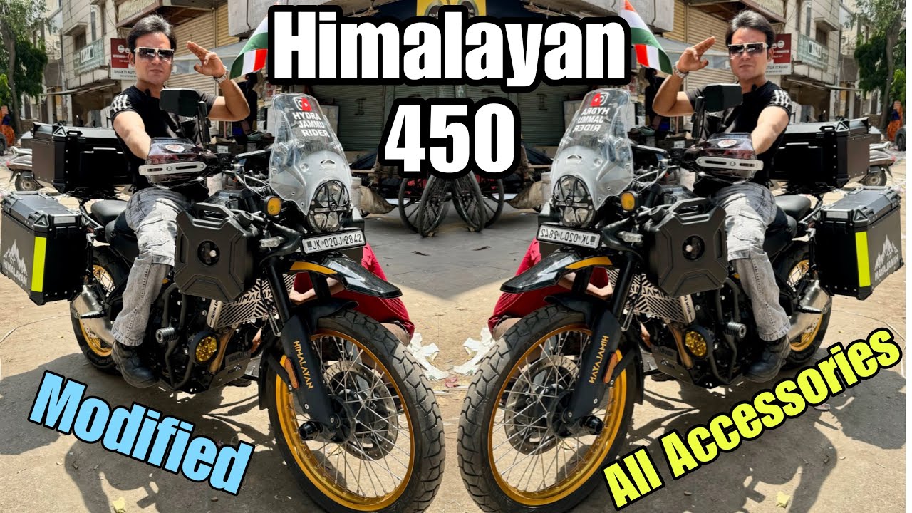 himalayan 450 modified | himalayan 450 modified exhaust | SKD SIKANDAR ...