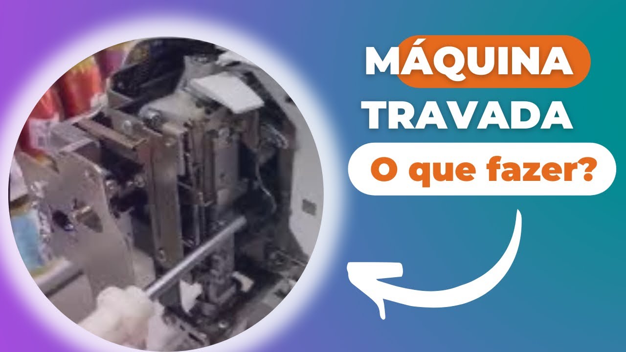 MÁQUINA TRAVADA O QUE FAZER? - YouTube
