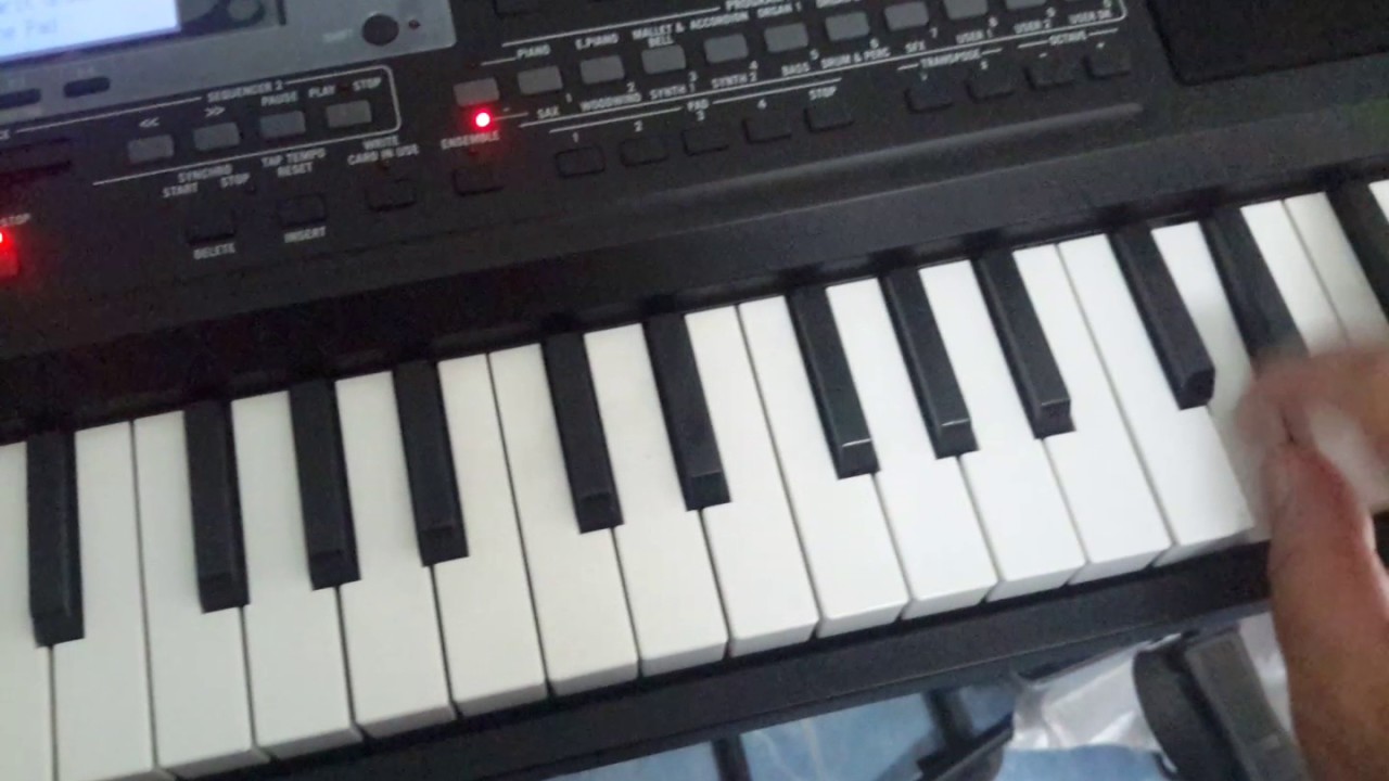 Chord Direction Korg Microarranger - YouTube