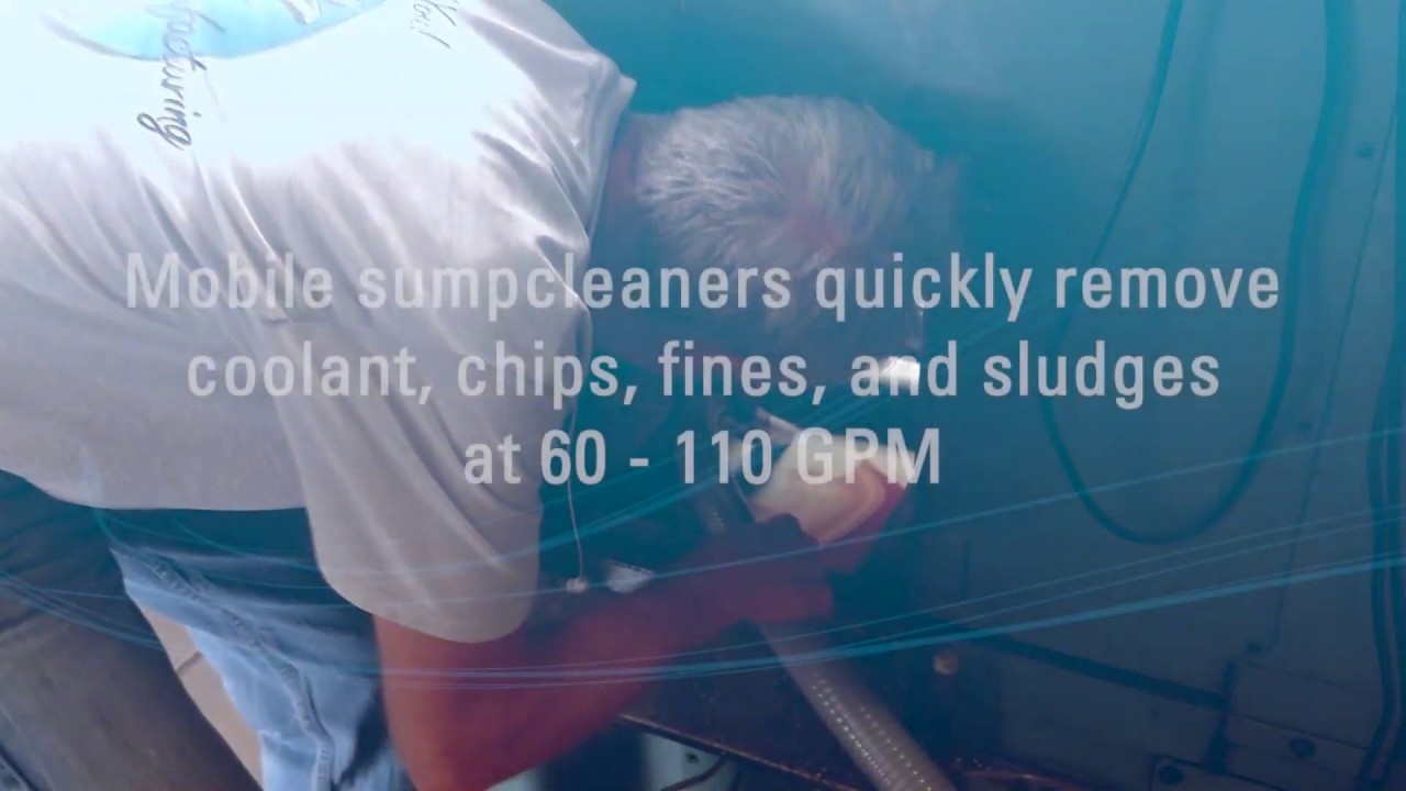 SmartSkim Sump Cleaner in Action - YouTube