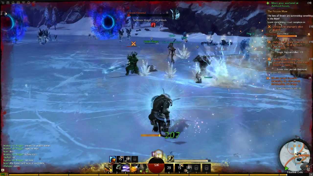 Shadow Behemoth and Frost Maw Events (GW2 BWE) - YouTube