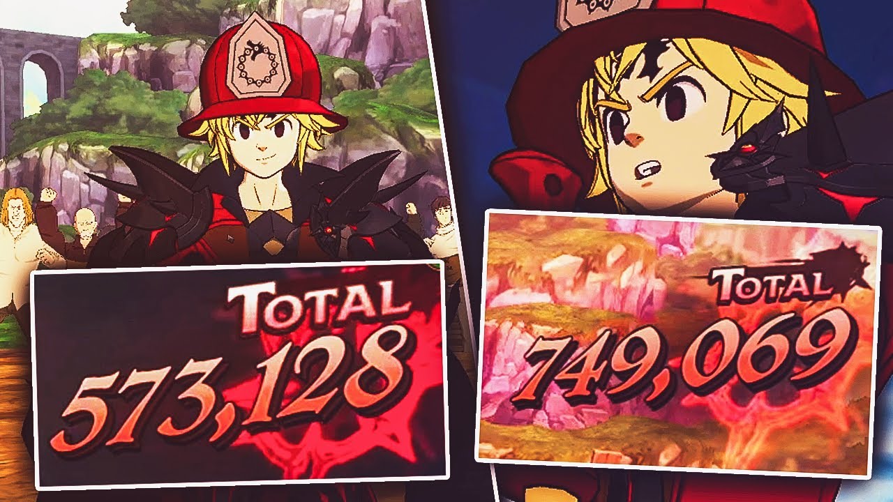 HE IS INSANE!!! CRUEL NIGHTMARE BERSERK MELIODAS SAVED THE DEMON TEAM ...