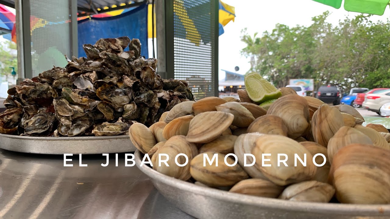 PROBANDO ALMEJAS Y OSTIONES EN CABO ROJO PUERTO RICO - YouTube