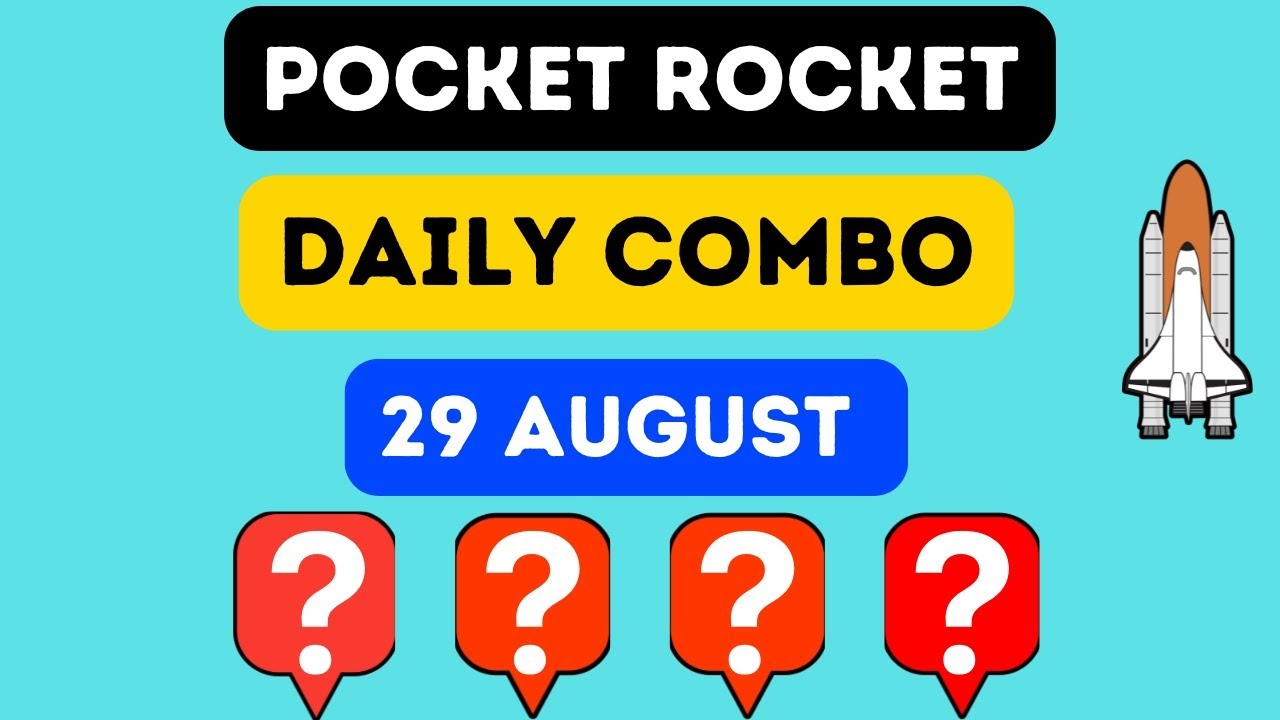 Pocket Rocket Daily Jackpot 29 August | Pocket Rocket Daily Combo 29 ...