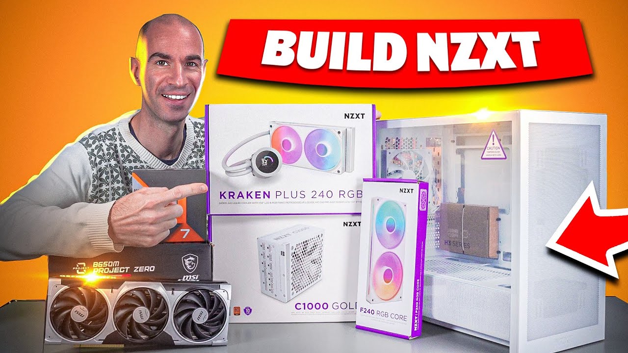 Build NZXT - Nouveautés 2025 ! H3 Flow , Kraken Plus - YouTube