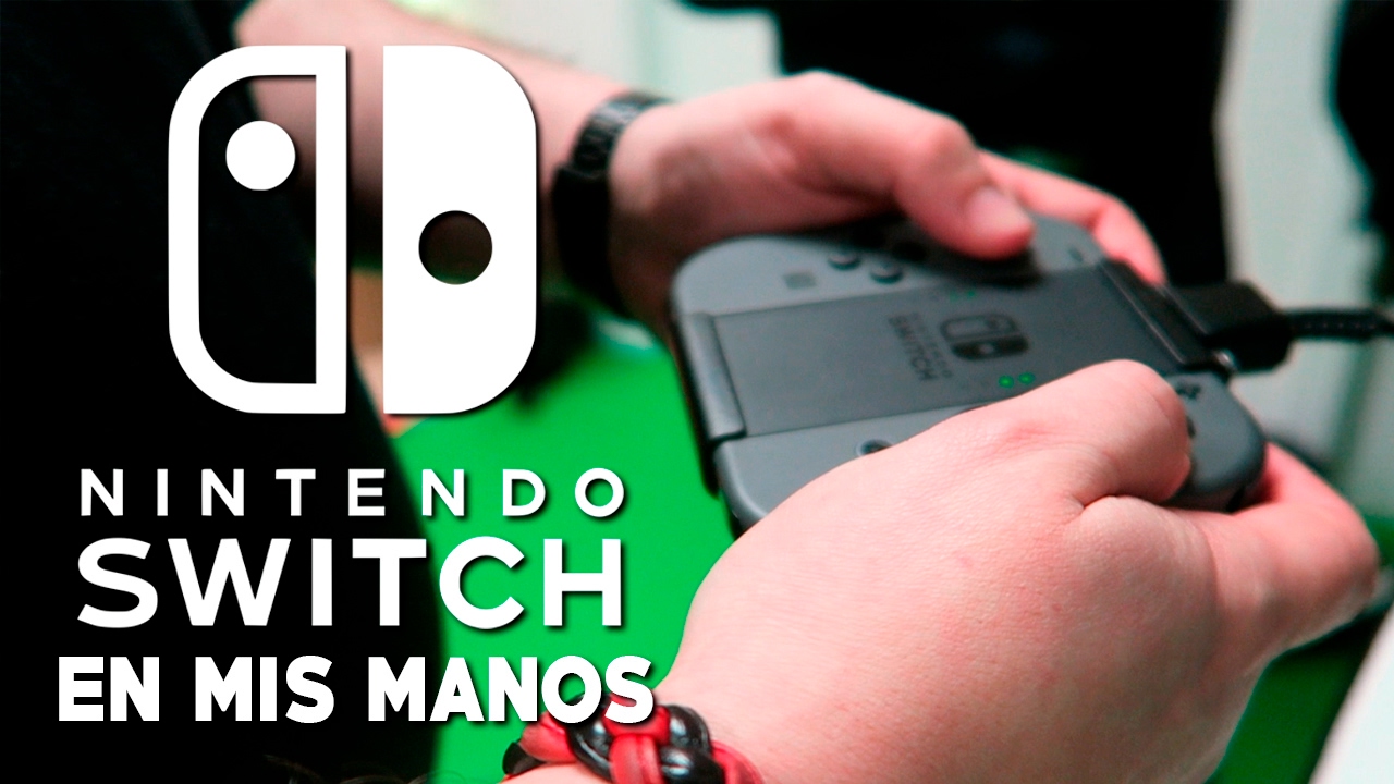 Nintendo Switch en mis manos!! - YouTube