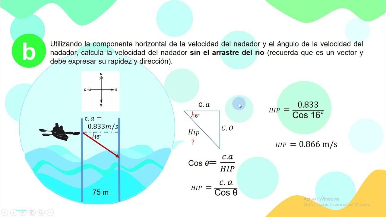 Módulo 19 semana 1 actividad 1 "Aplicación de los vectores en descripción de los movimientos ...