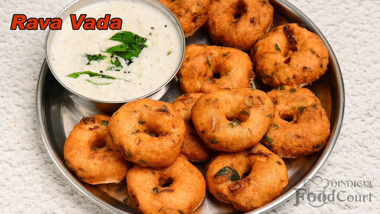Instant Rava Vada Recipe/ Crispy Rava Vada/ Sooji Vada/ Evening Snacks ...
