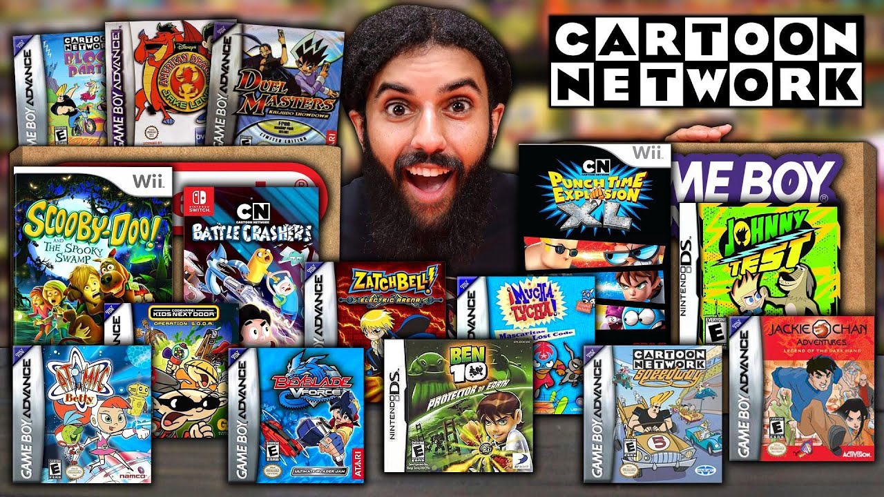 Revealing My Entire Cartoon Network Video Game Collection!! *NINTENDO ...