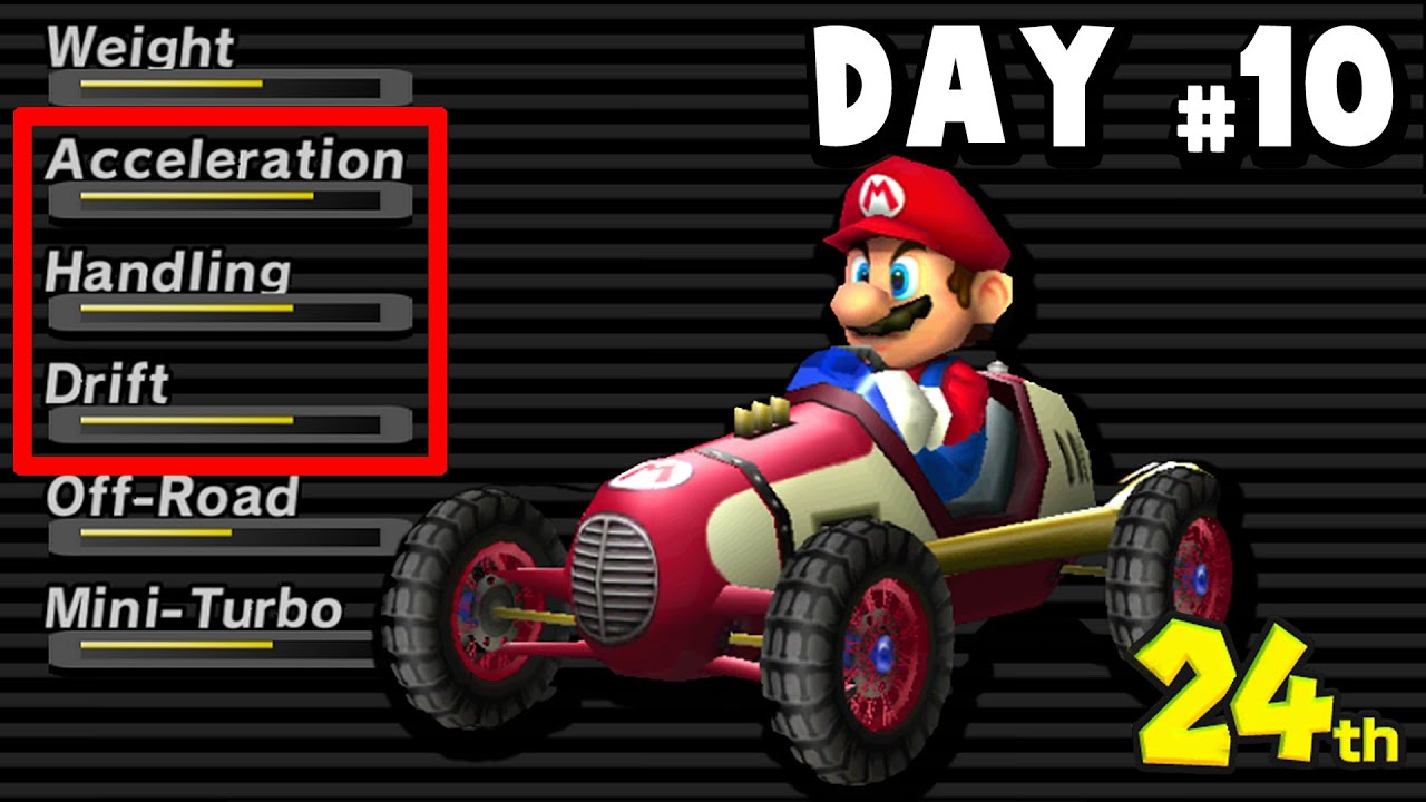 24-PLAYER Mario Kart 200cc KNOCKOUT [DAY 10] - YouTube