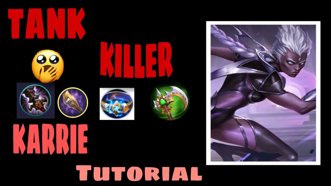 HOW TO USE KARRIE | BUILDS |SKILLS |RANK FAST - YouTube