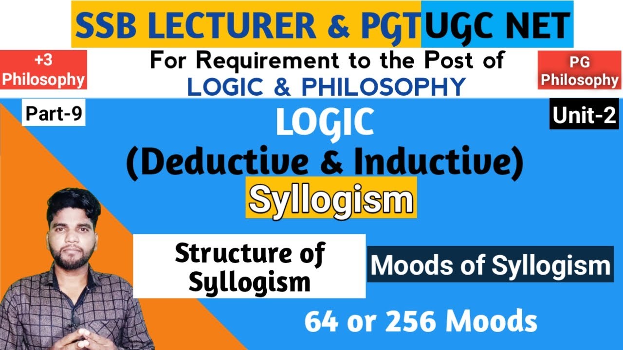 Structure of Syllogism,Moods of Syllogism, Opsc PGT, SSB PGT, SSB ...