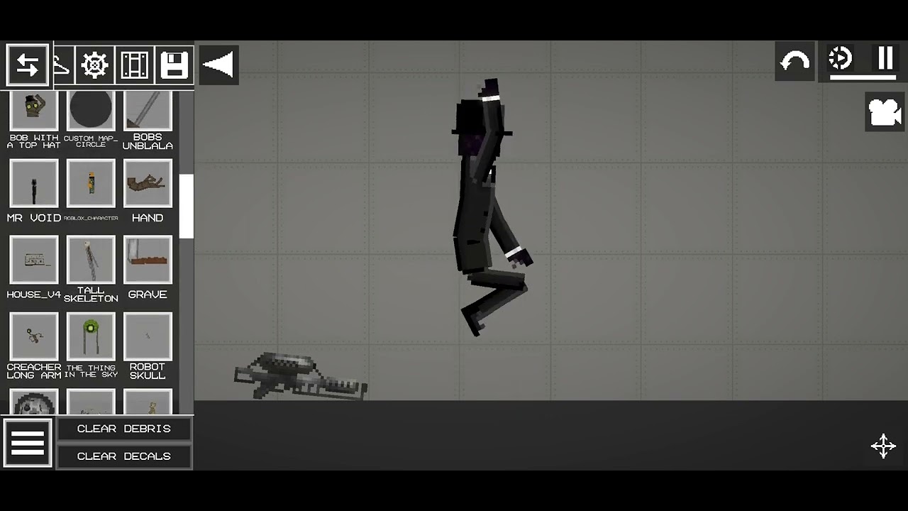 how to make mr void and mr computer in melon playground - YouTube