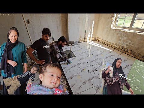 🏡🌿 Nomadic Life 💖🪨 Choosing Grandma Zahra's Headstone 🏠✨ Floor Tiles 🎉🍲 Doctor Visit 🚗💐
