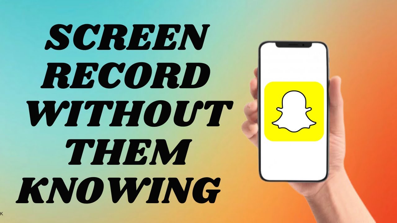 How To Screen Record Chat Without Them Knowing | Easy way! - YouTube