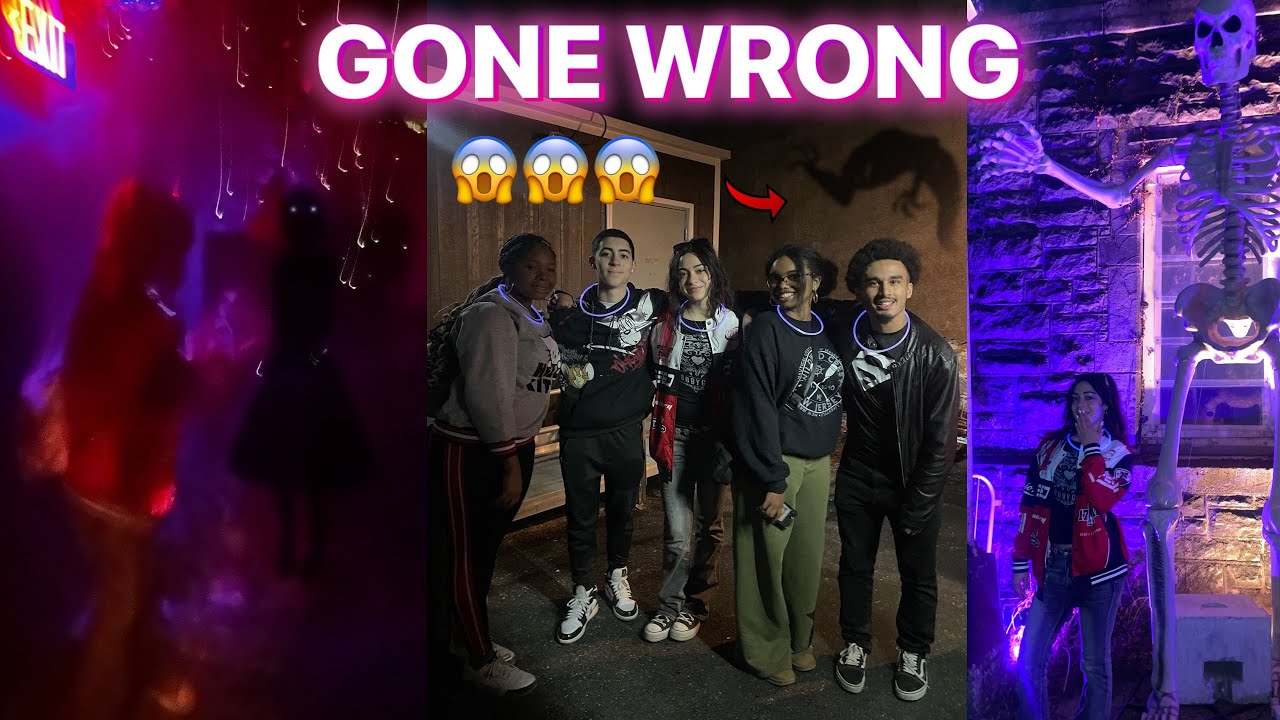 First time at a haunted house (GONE WRONG) - YouTube