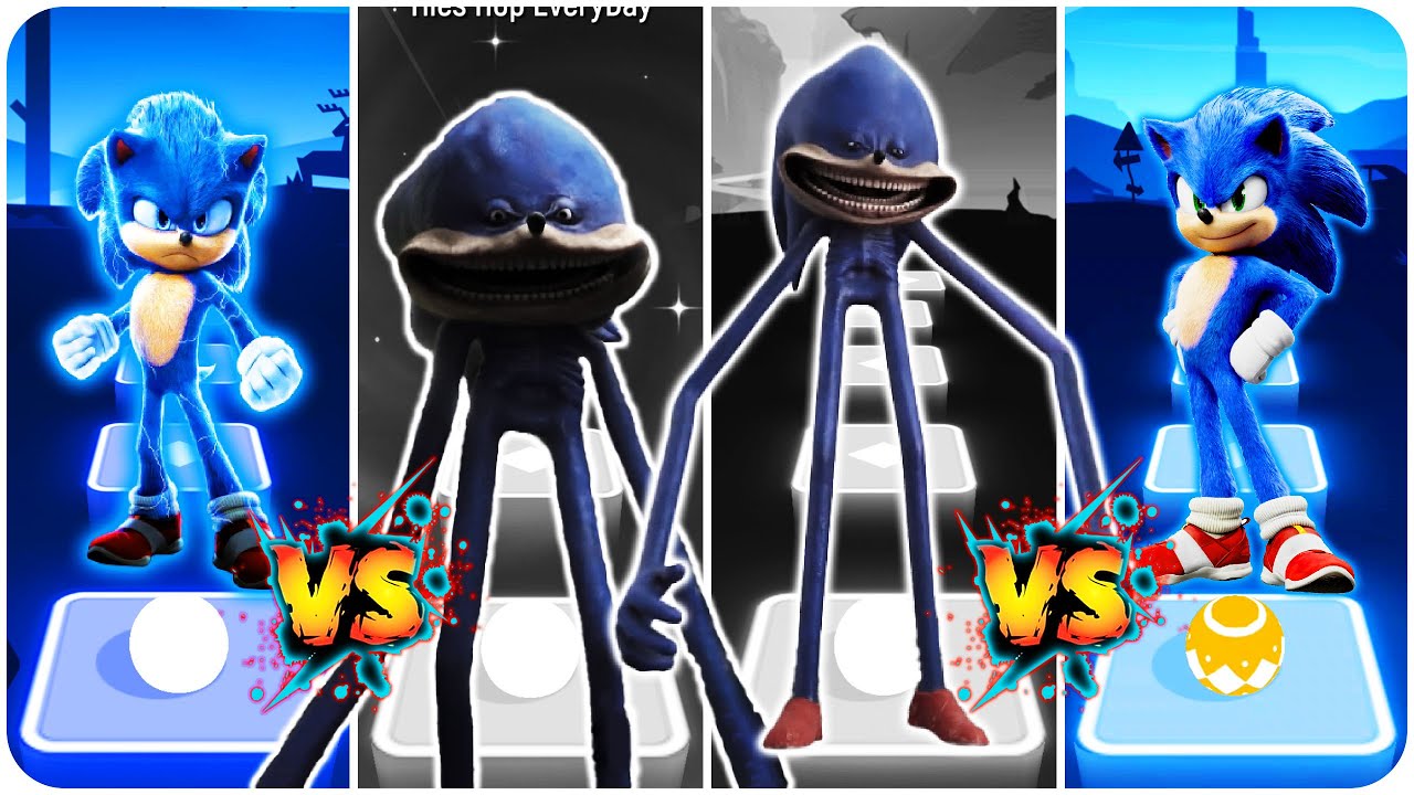 Sonic 🔴 Shin Sonic 🔴 Shin Sonic 🔴 Sonic | Tiles Hop EDM Rush - YouTube