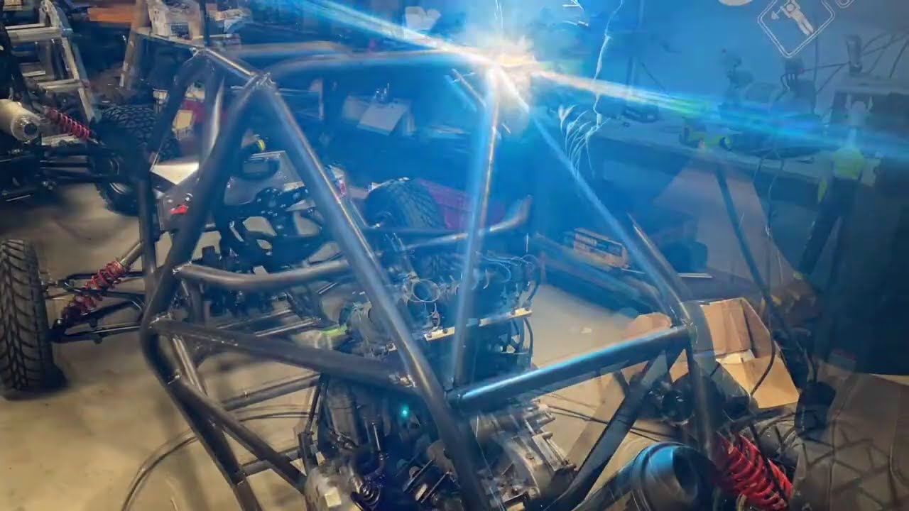 Crosskart Build: VF-1 Chassis Technical Rules Compliance - YouTube