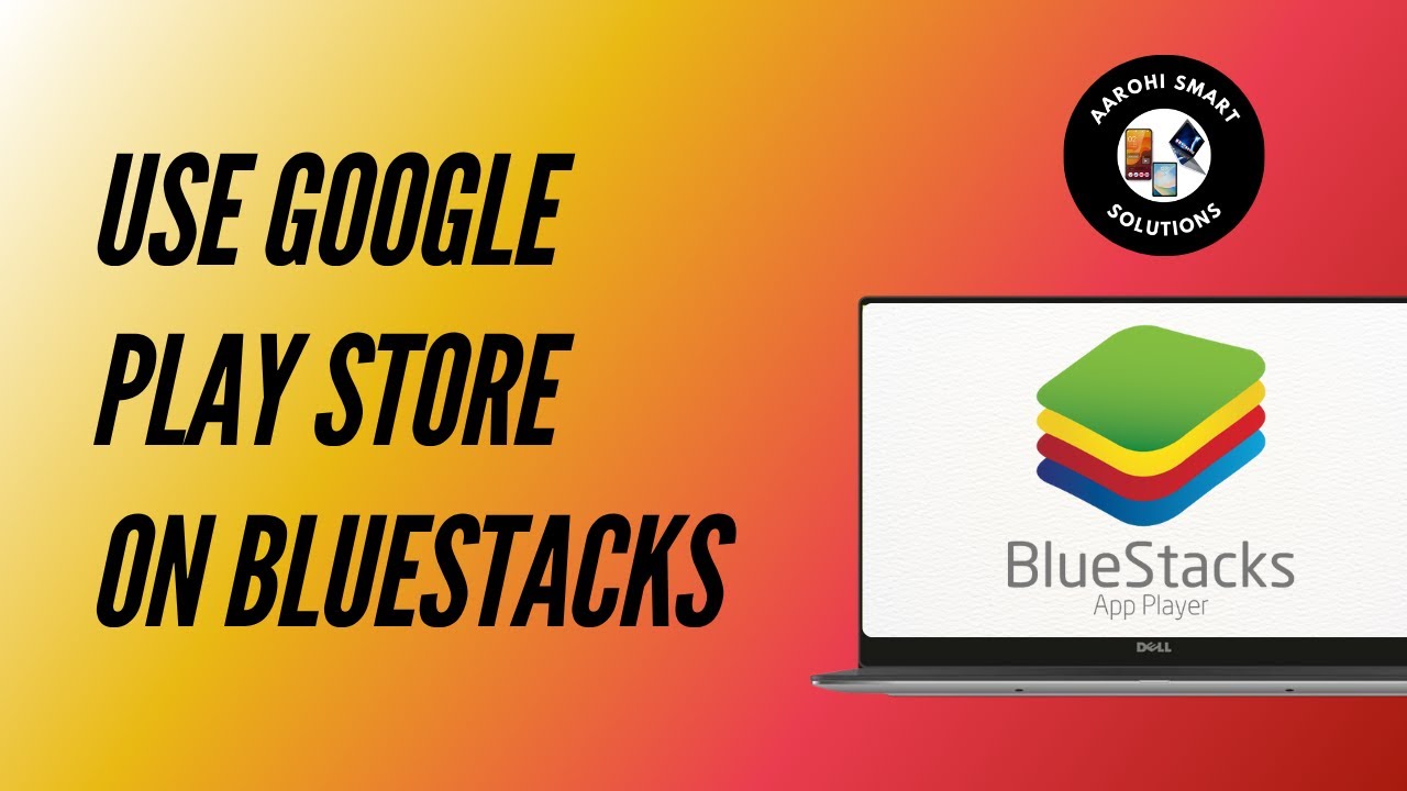 How to Use Google Play Store in Bluestack - YouTube