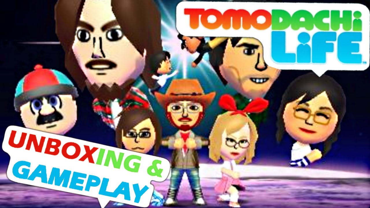 [3DS] Tomodachi Life Unboxing and Gameplay! - YouTube
