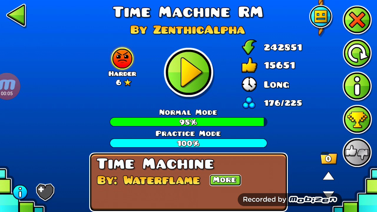 Geometry dash_Time Machine RM By Zenthicalpha 100% - YouTube