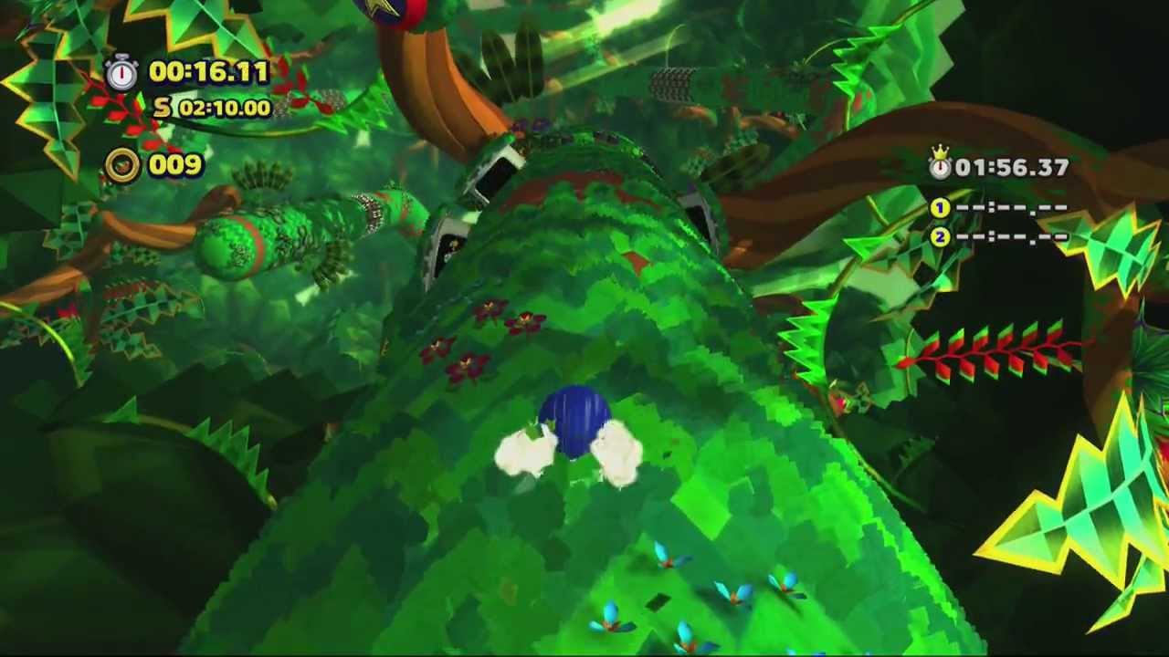 Sonic Lost World: Silent Forest Zone 1 [1080 HD] - YouTube