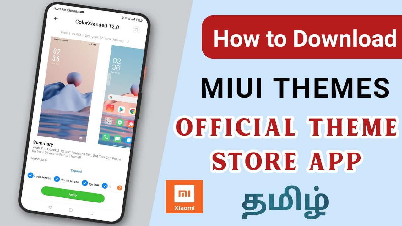 How to Download any Xiaomi Theme on official Theme Store App | Step by ...