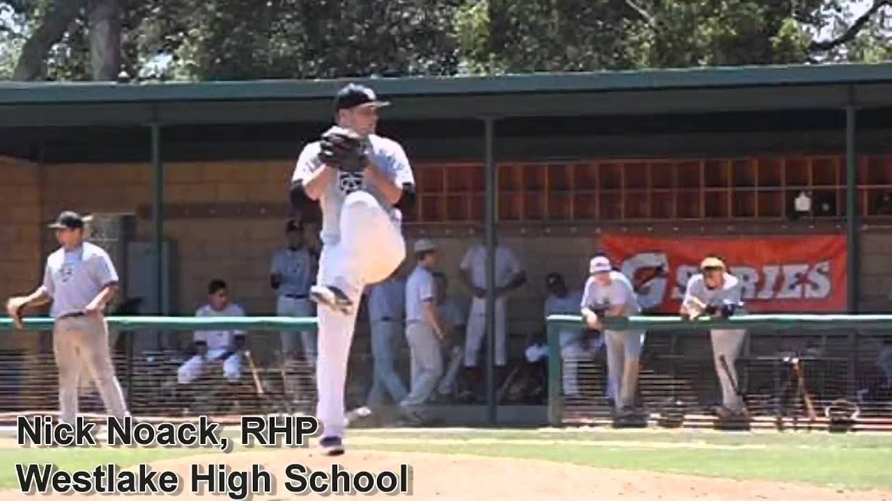 NICK NOACK, RHP, WESTLAKE HIGH SCHOOL, PITCHING MECHANICS AT 200 FPS ...