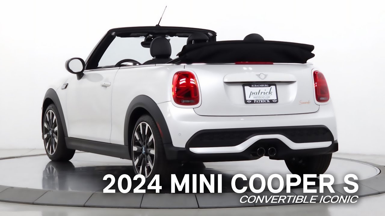 NEW 2024 MINI COOPER S CONVERTIBLE ICONIC | Schaumburg, IL. | Patrick MINI - YouTube