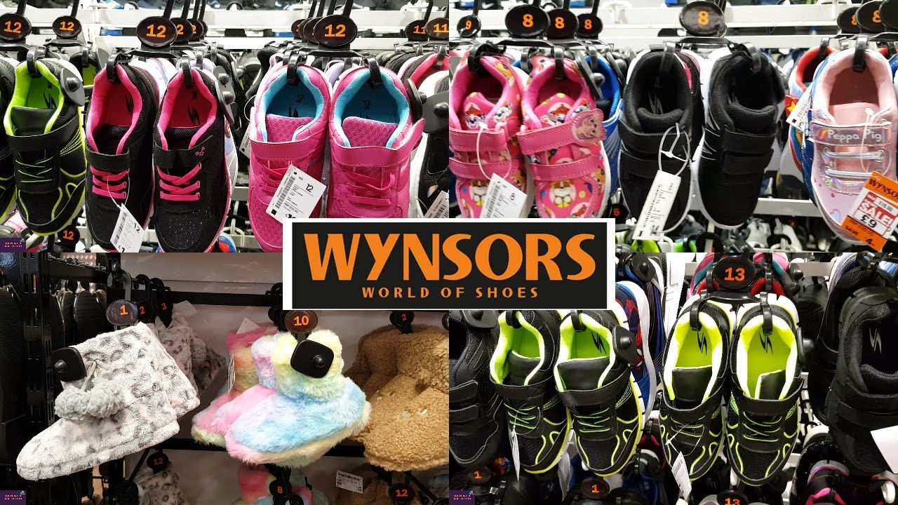 Boys/Girls Shoes/Trainers Come & Shop With Me At Wynsors Shoe Shop ...