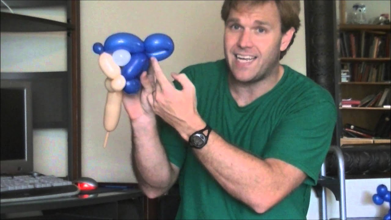 Sonic the Hedgehog Balloon Tutorial - YouTube