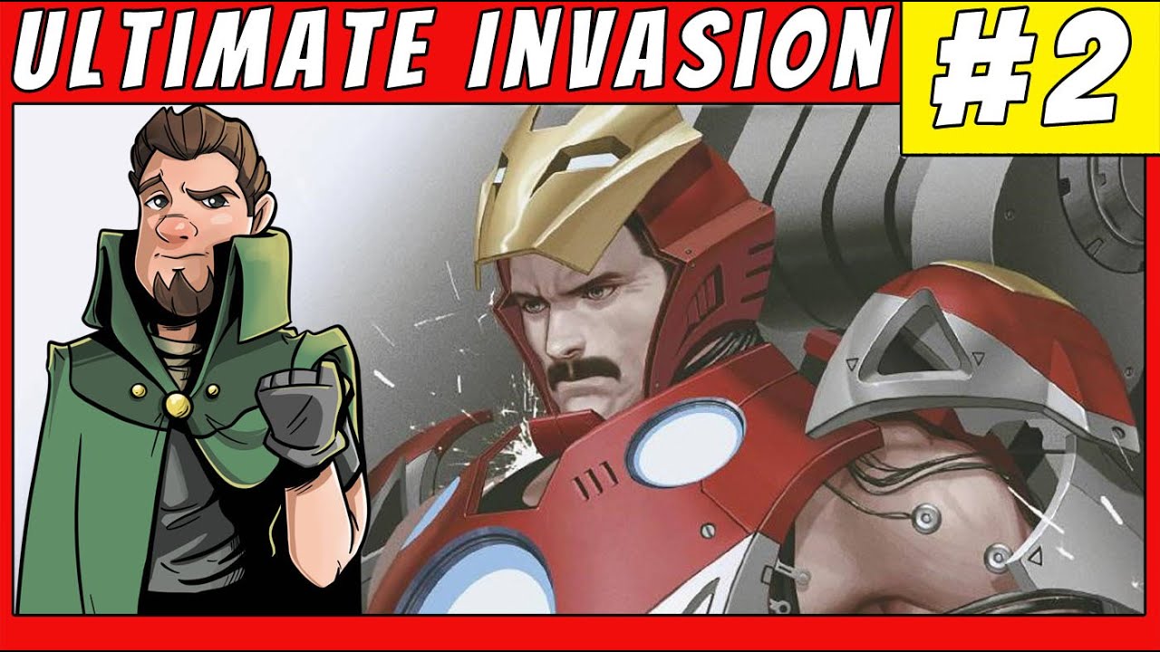 Howard Stark The Iron Man | Ultimate Invasion #2 - YouTube