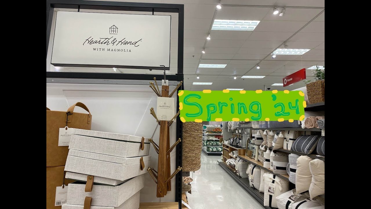 TARGET SHOP WITH ME🌷APRIL 2024🌼THRESHOLD🌳MAGNOLIA HEARTH & HAND - YouTube