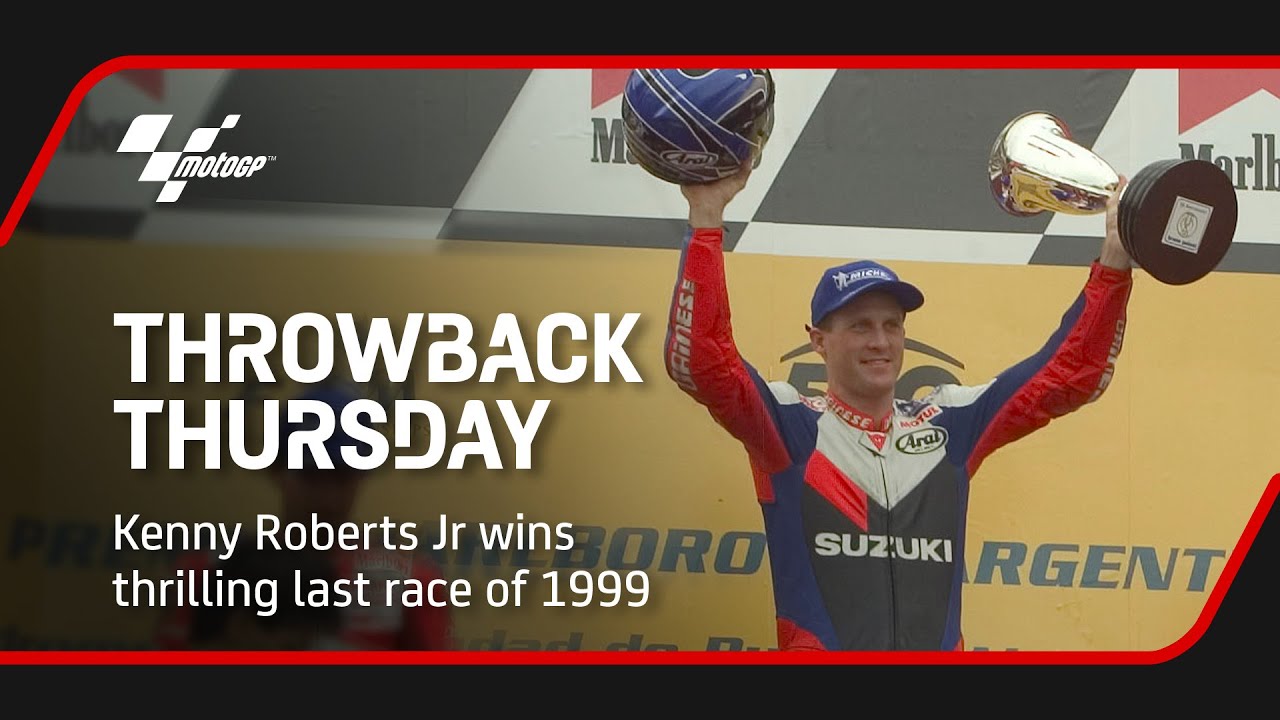 Kenny Roberts Jr wins thrilling last race of 1999 | Throwback Thursday ...