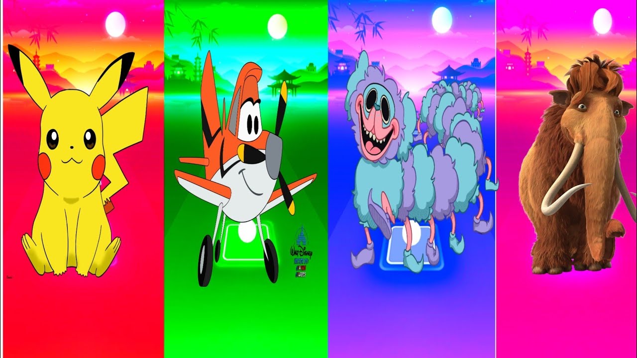 POKÉMON_Detective_Pikachu🆚Turning_Red🆚PJ_Pug_A_Pillar🆚Ice_Age💔Who is ...
