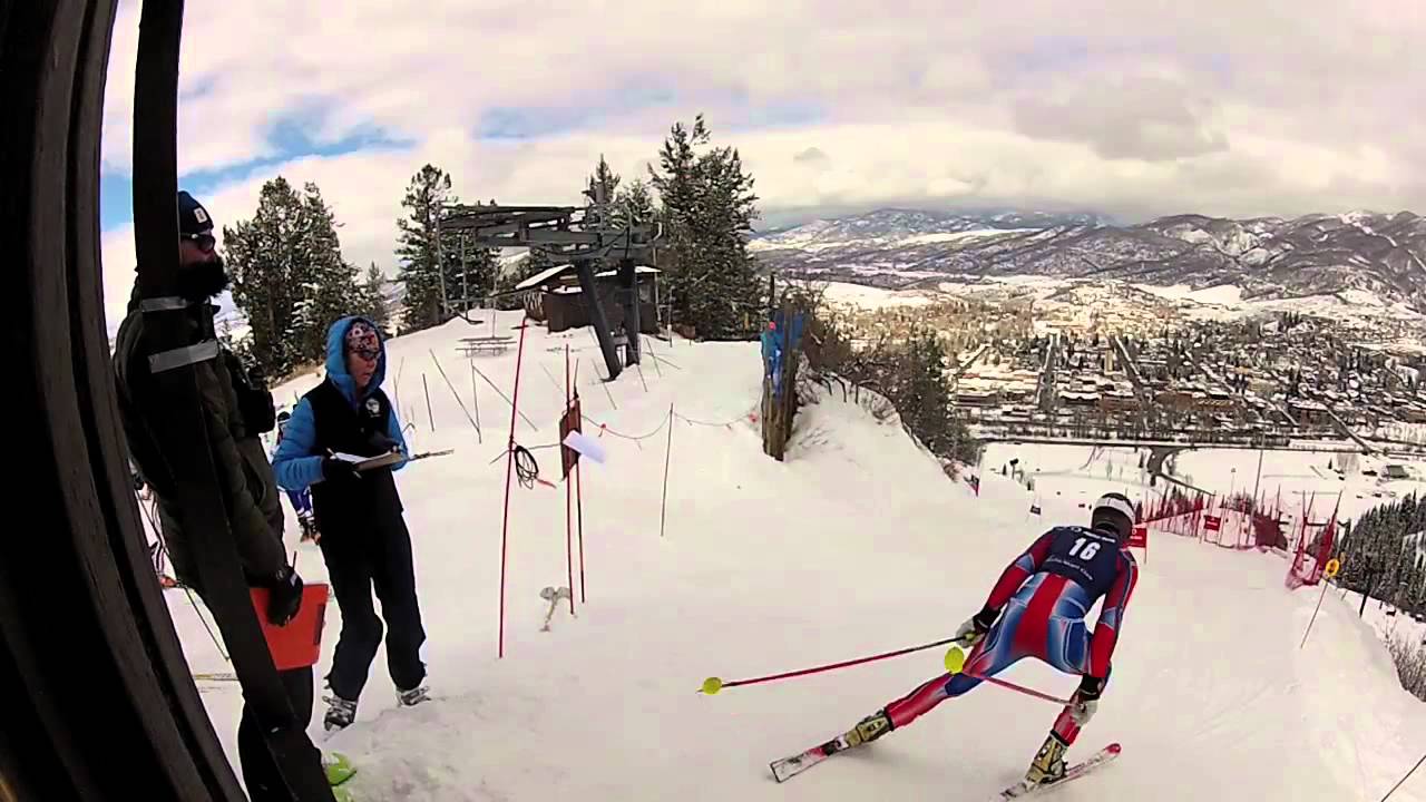 Telemark World Cup race in Colorado - YouTube