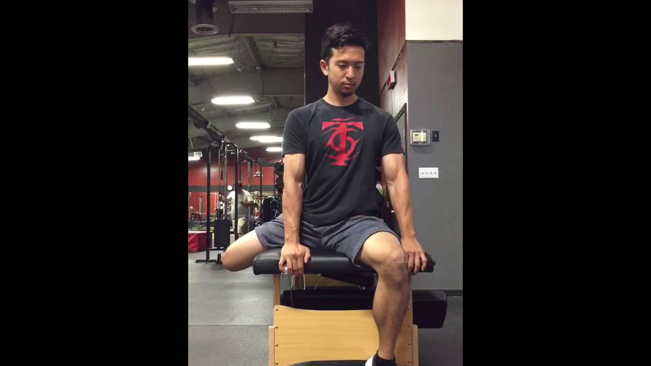 Passive Internal Rotation Stretch - YouTube