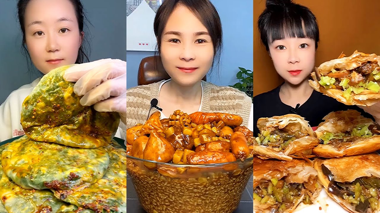 ASMR CHINESE FOOD EATING SHOW | MUKBANG | - YouTube