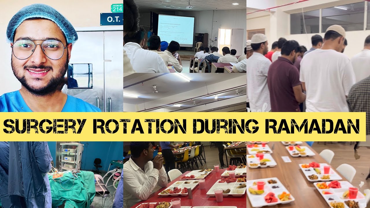 Surgery Rotation during Ramadan || Al Falah School of Medical Science ...