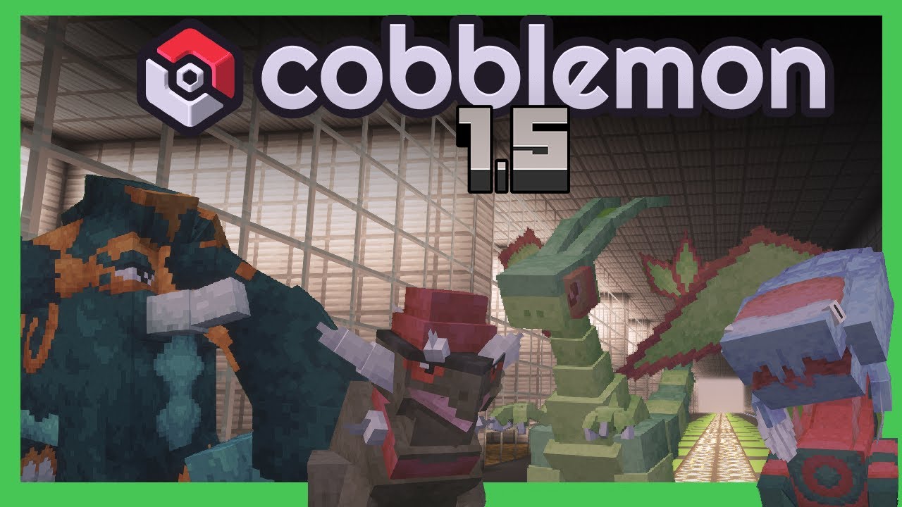 Cobblemon 1.5 NEW pokemon showcase - YouTube