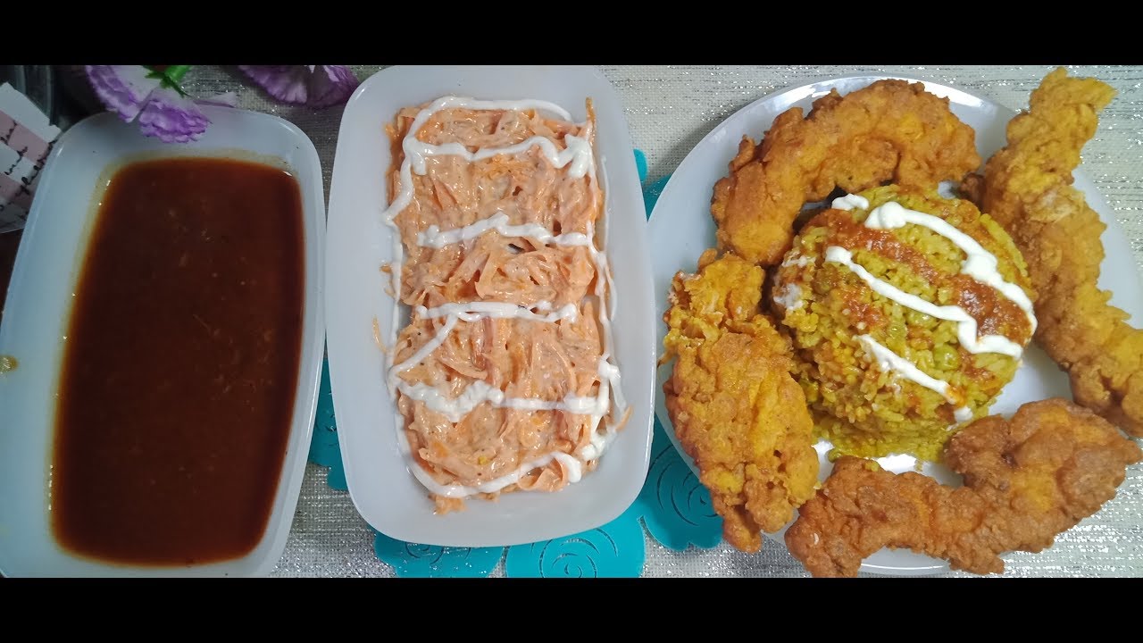 هزيمة كنتاكى فى طريقة الاستربس و الارز الريزو والكولسلو على طريقتى مع امل السيد / Aml Elsayed ...