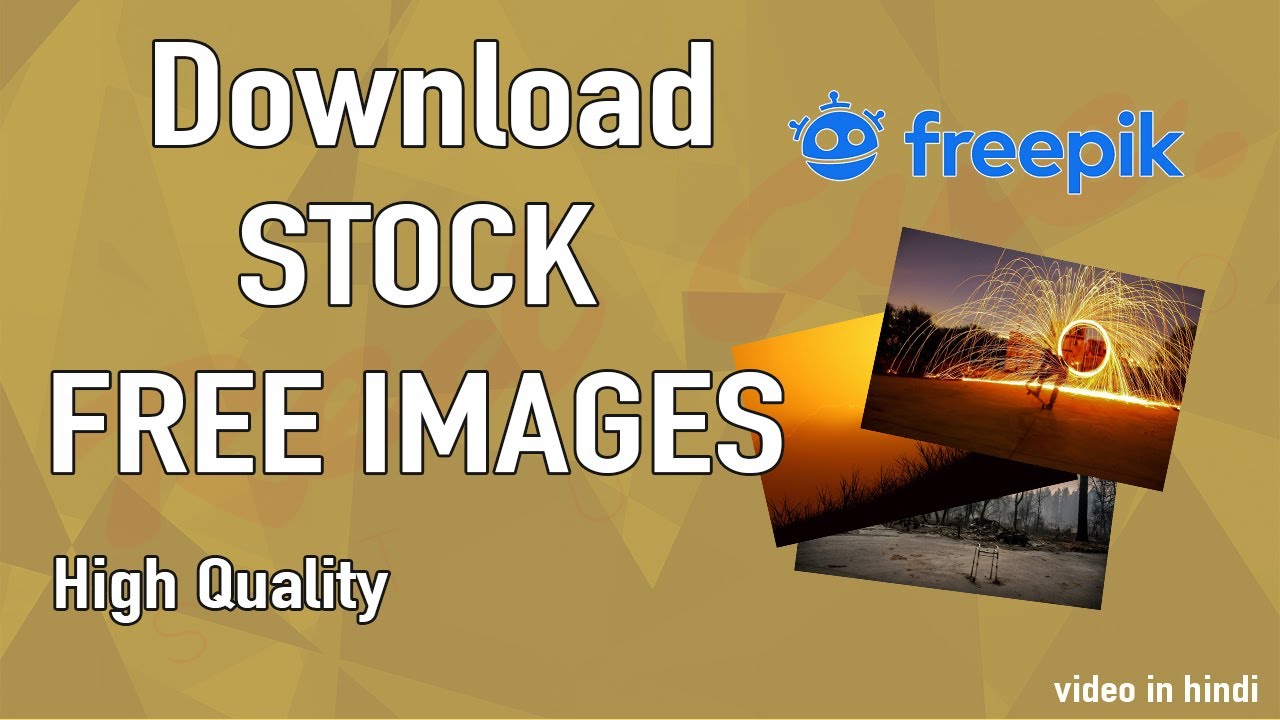 How to Download an Image from FREEPIK | Stock Free Image | Freepik ...