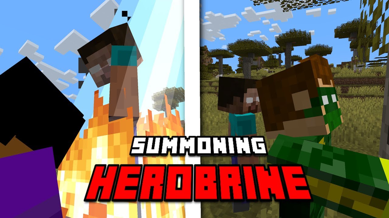How to summon the Herobrine | Minecraft (#herobrine #minecraft # ...