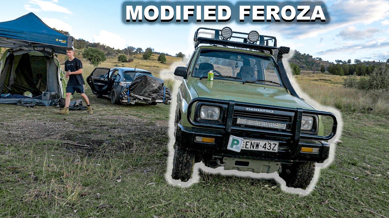 MODIFIED 1992 DAIHATSU FEROZA Outback Exploration (Read Description) - YouTube