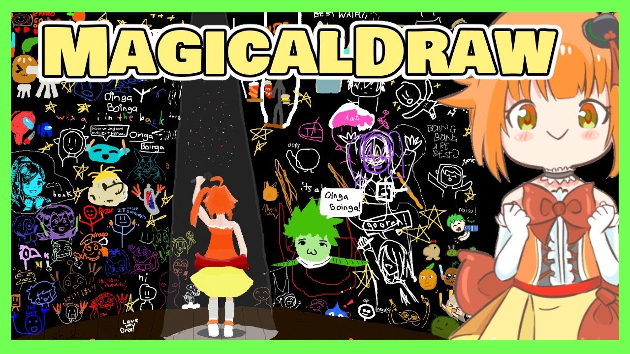 【MagicalDraw】みんなでお絵描き😊 Freely draw & chat time - YouTube