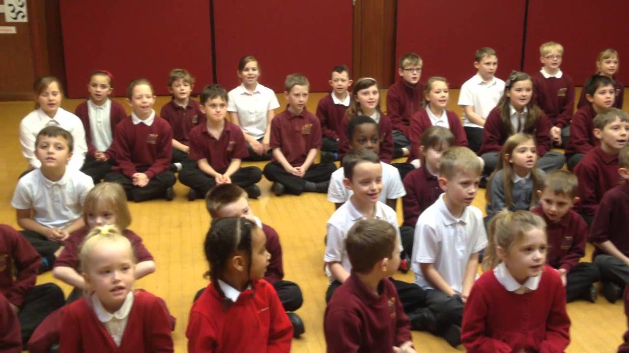 Arkwright Primary school (Peak 107 singing christmas tree 2014) - YouTube