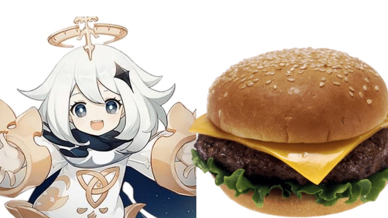 How To Cook a Paimon Cheeseburger [Genshin Impact in Nutshell] - YouTube