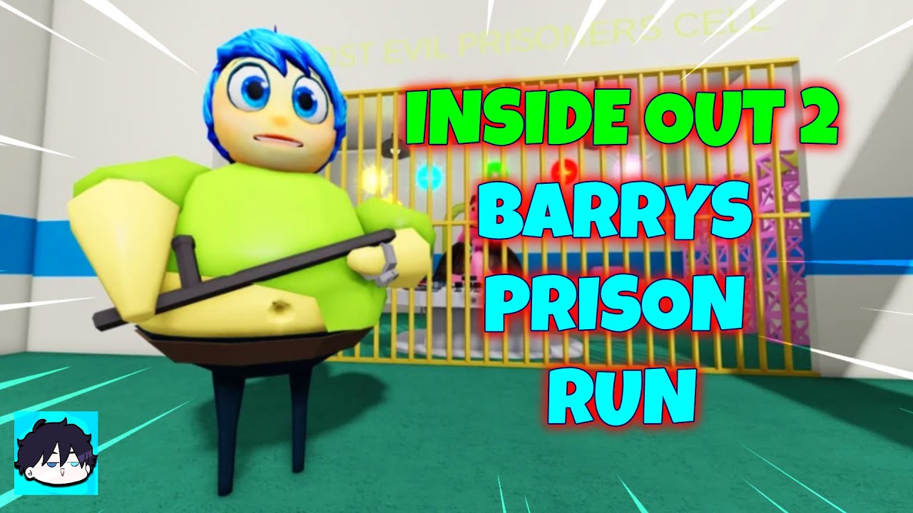 INSIDE OUT 2 BARRYS PRISON RUN - Roblox Obby Gameplay Walkthrough No Death! - YouTube