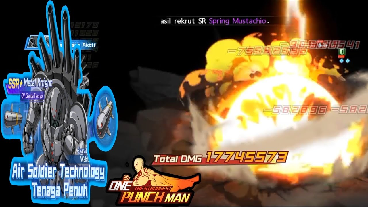 Gacha Metal Knight SSR+ (OPM The Strongest) - Damage dealer AoE+Stun ...